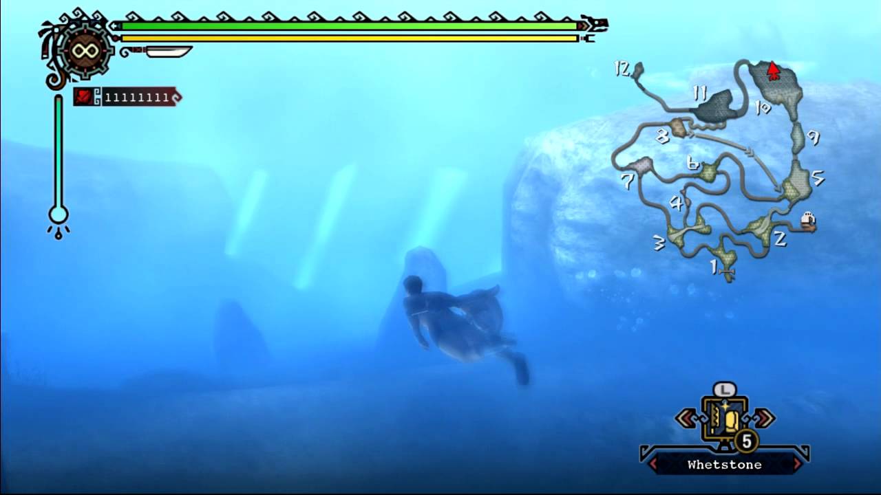 Comparing water visuals with Monster Hunter Tri and Tri Ultimate - YouTube