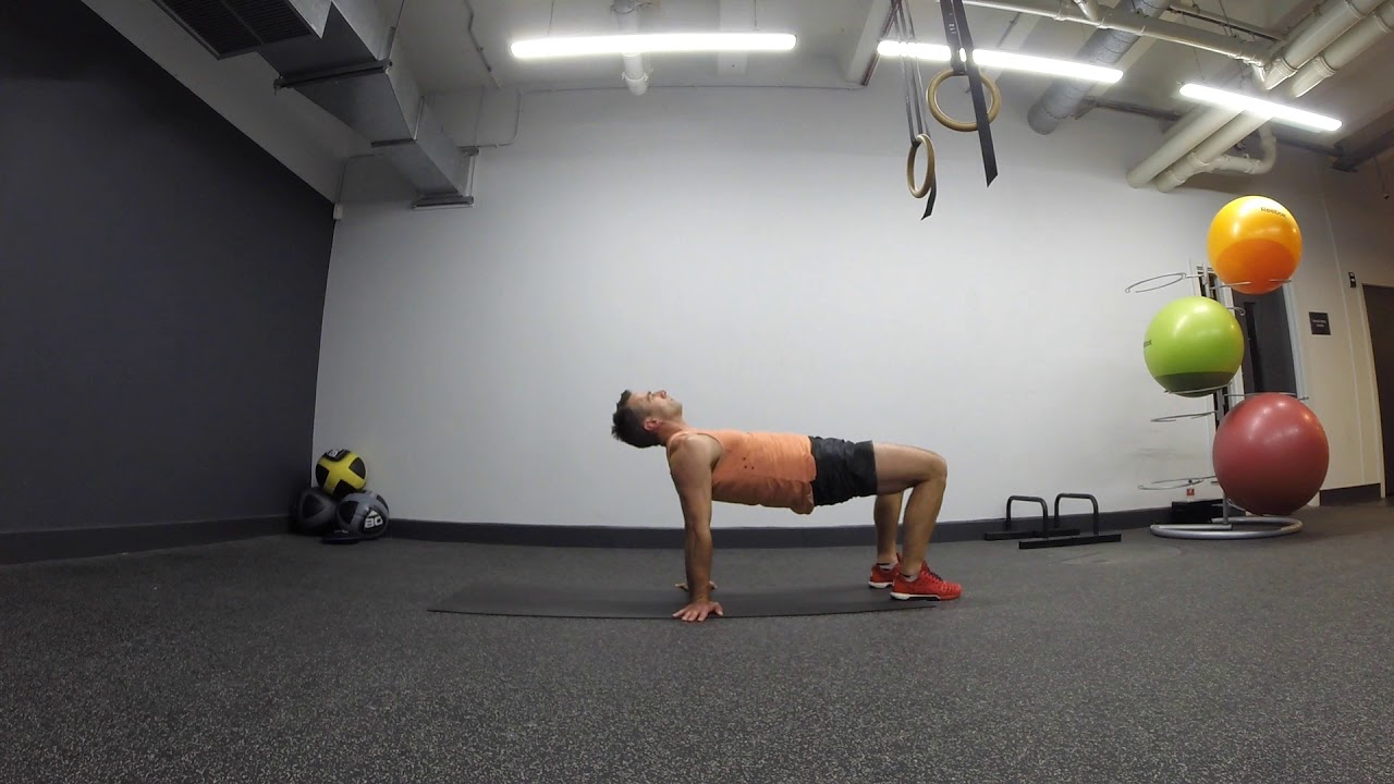 Supine Table Top - YouTube