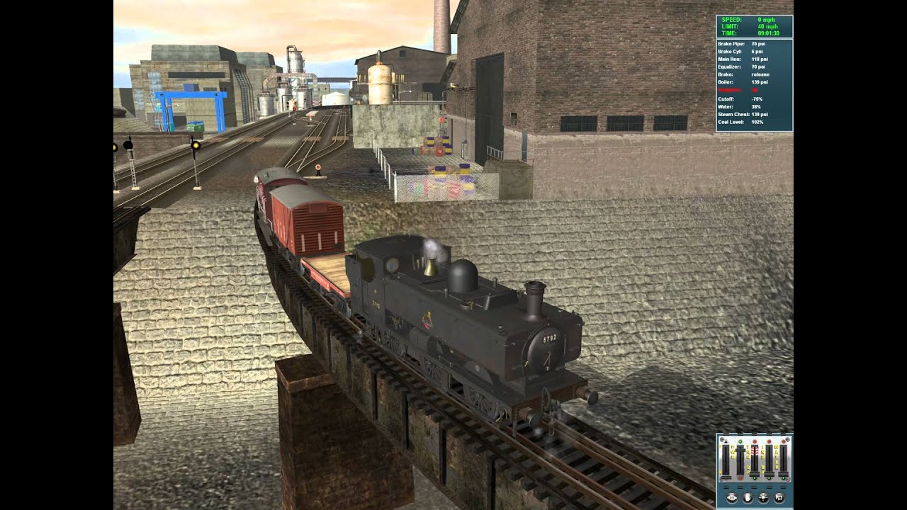 Trainz BR (ex-GWR) 57xx on Krashnburne.avi - YouTube