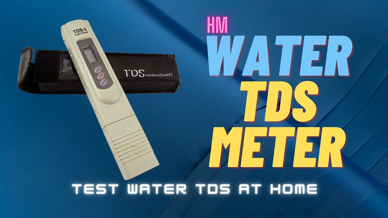 HM Digital TDS3 TDS-3 Pocket TDS Meter Water Tester - YouTube