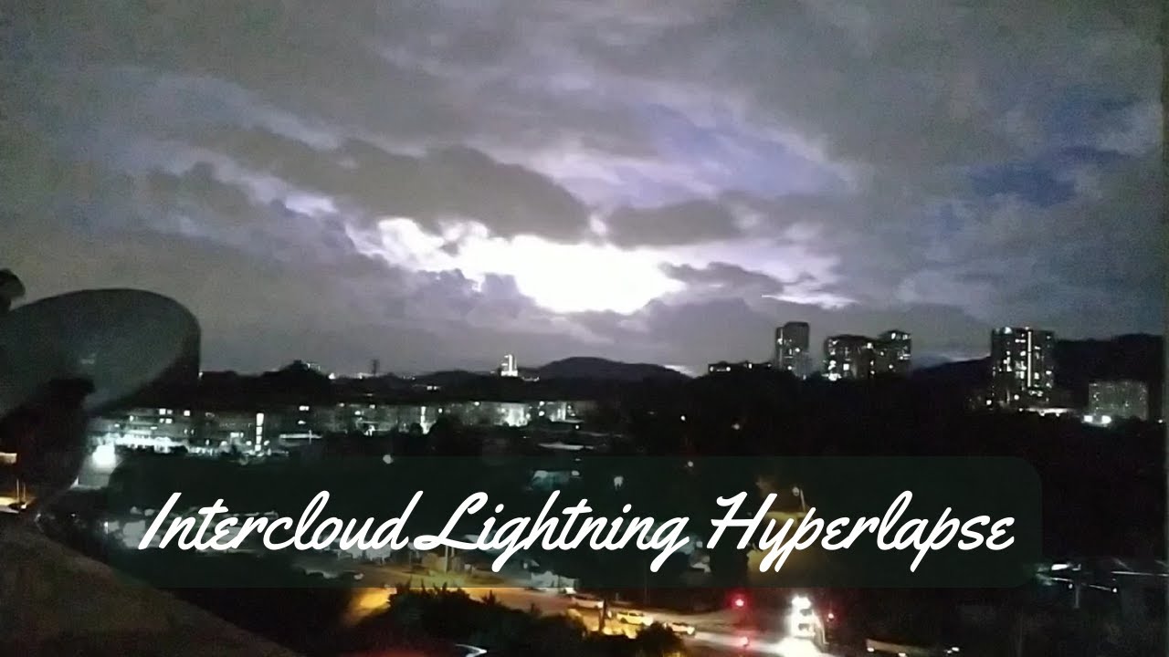 🌩️ Pernah Tengok Kilat Dalam Format HYPERLAPSE? | Kuala Lumpur, Malaysia - YouTube