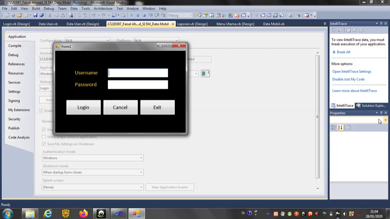 Project Uas - YouTube