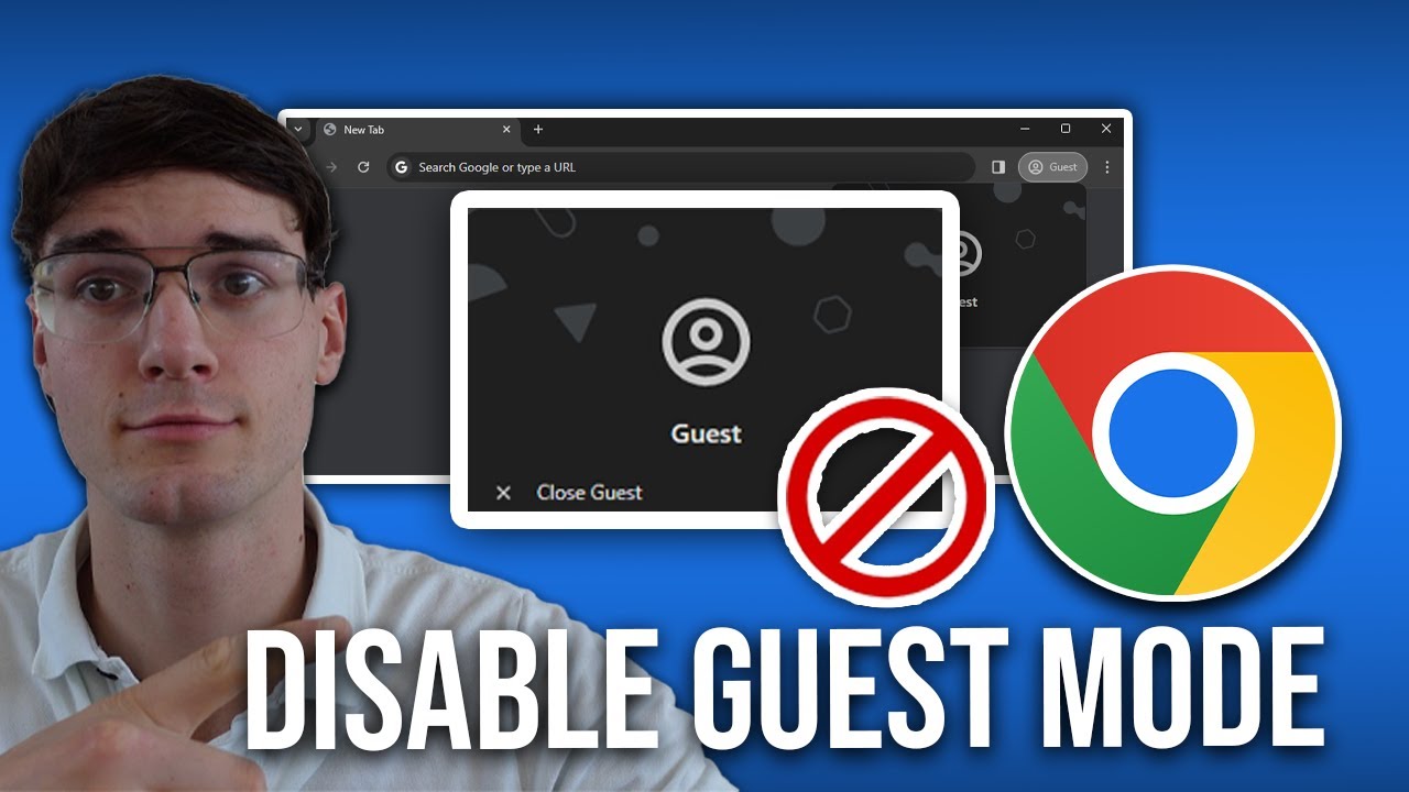 How To Disable Guest Mode In Google Chrome In Mobile (2024) - YouTube