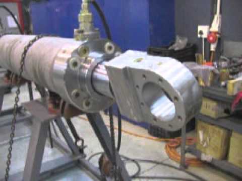 Hydraulic Cylinder Test (Optima Hydraulics) - YouTube
