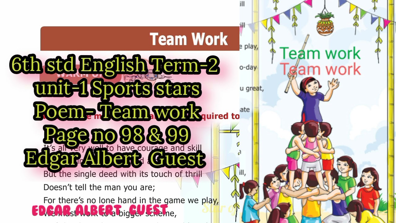 Teamwork Poem By Edgar Albert Guest Explanation | Sitedoct.org