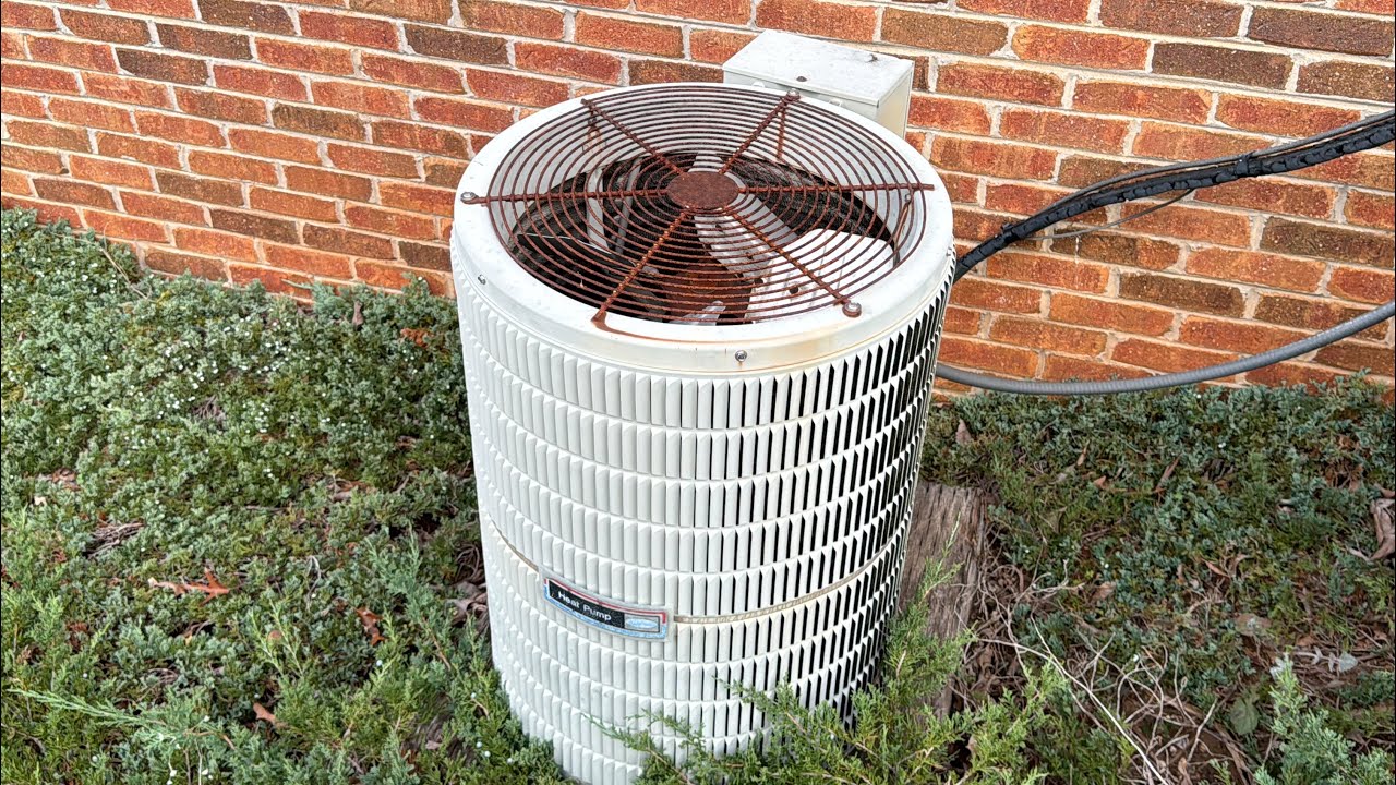 1988 Carrier "Round One" Heat Pump - YouTube