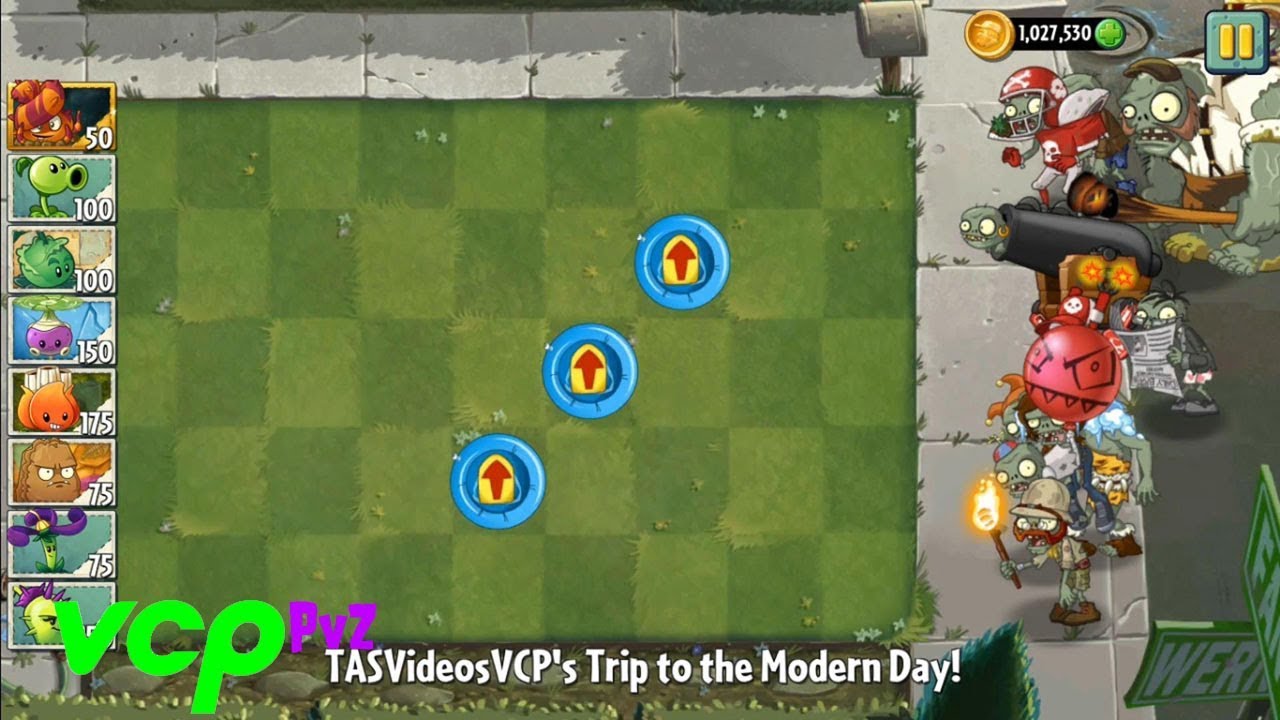 Plants vs Zombies 2: Garden Out Of Control | Modern Day - Day 31 (Fan ...
