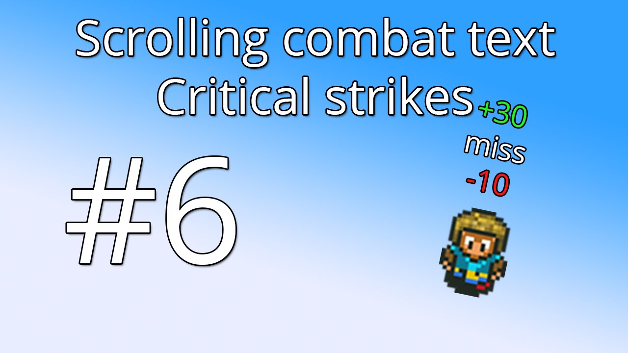 6 Unity Tutorial Scrolling Combat Text Critical Strikes Youtube