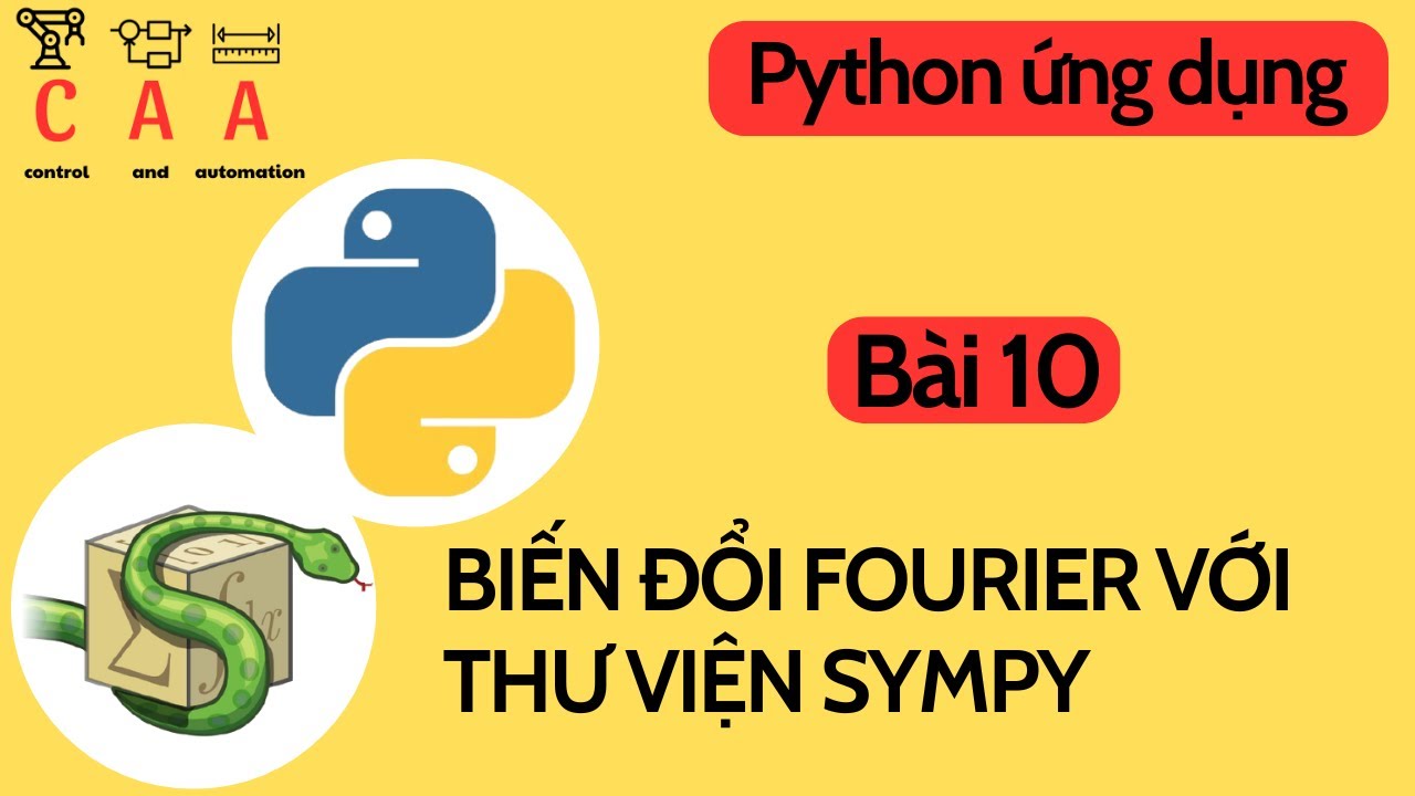 Khai triển Fourier với thư viện Sympy trong Python | SymPy tutorial - YouTube