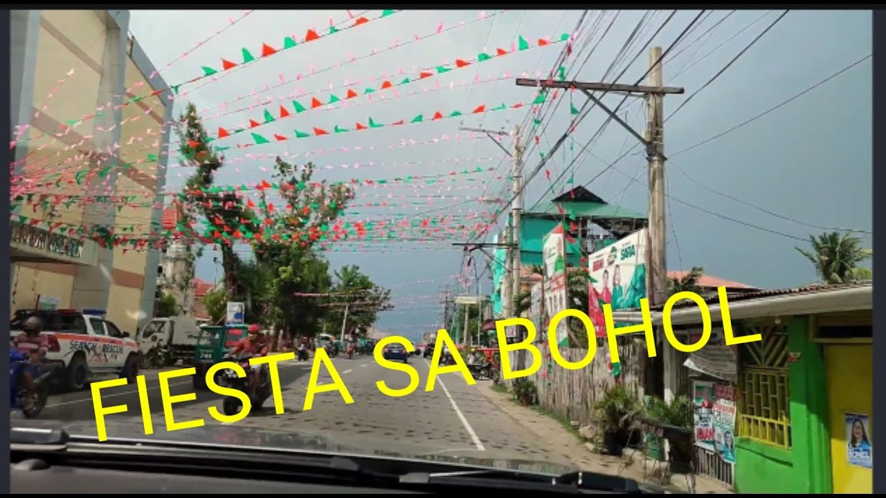 FIESTA IN BOHOL Philippines - YouTube