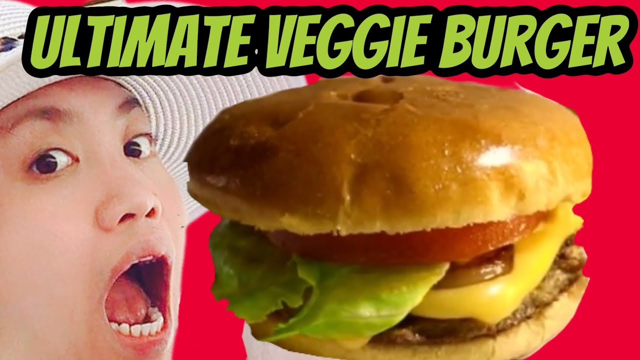 Ultimate Vegetarian Burger I Veggie Burger I Banana Blossom - YouTube