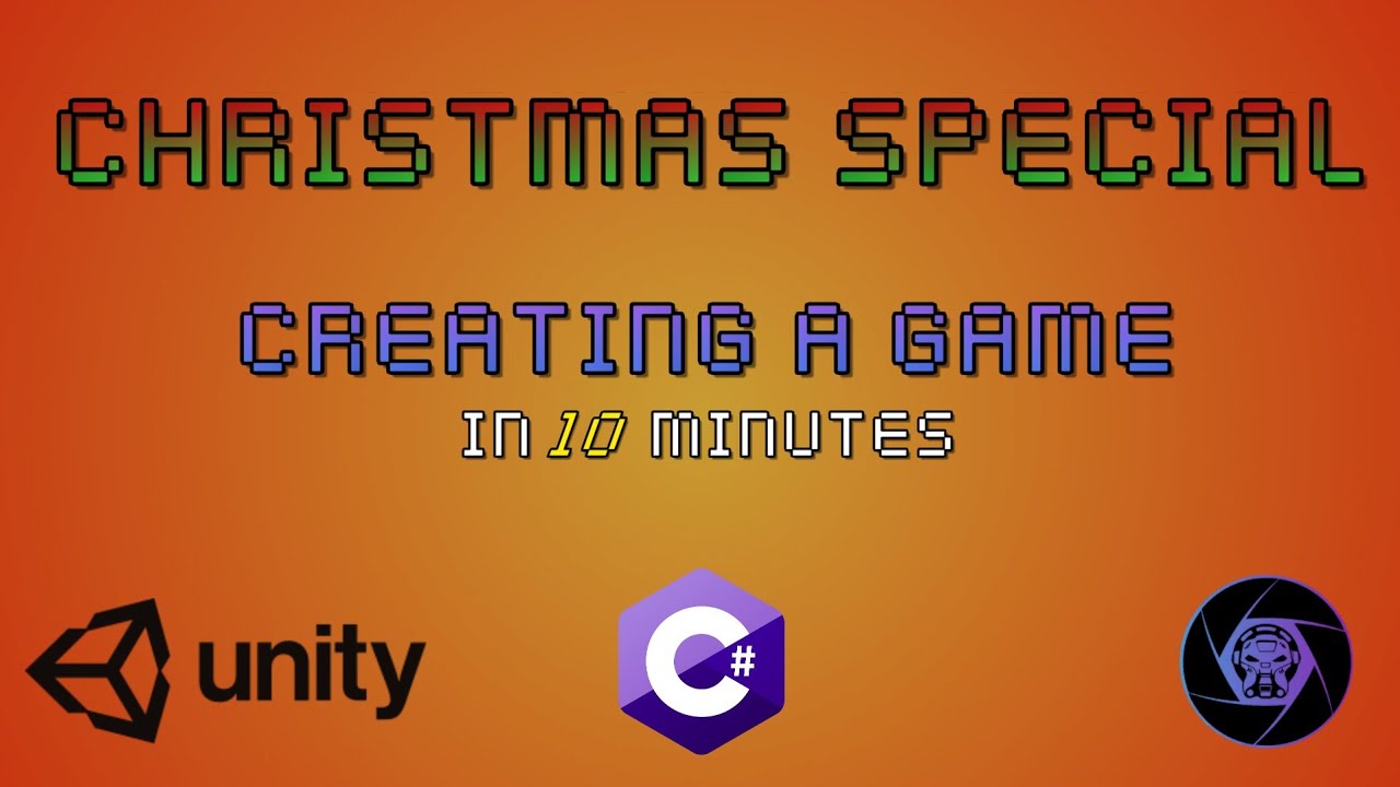 10 Minutes to Create a Game in Unity - Christmas Special - YouTube