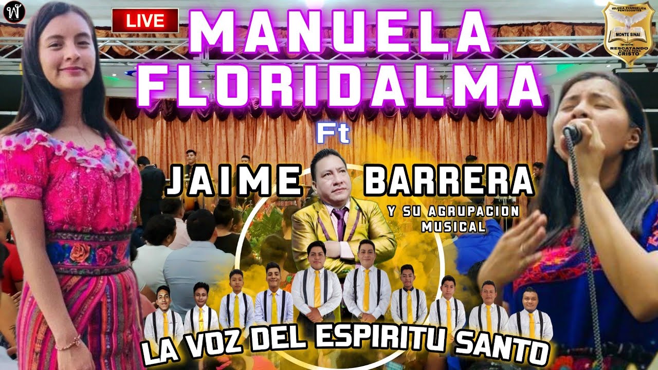 Manuela Floridalma ft Agrupación La Voz Del Espíritu Santo - Gracias ...