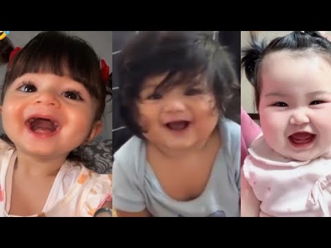 Cutest baby funniest laughing || Cute baby giggles 😍😂