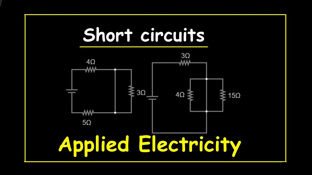 Short Circuits ,simple explanation with circuit simulation . - YouTube