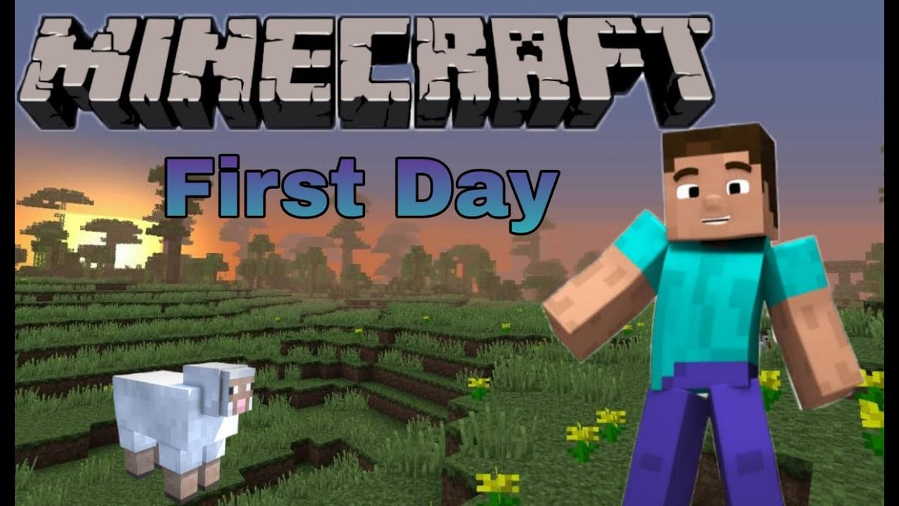 First day in Minecraft | Minecraft Gameplay | Episode 1 - YouTube