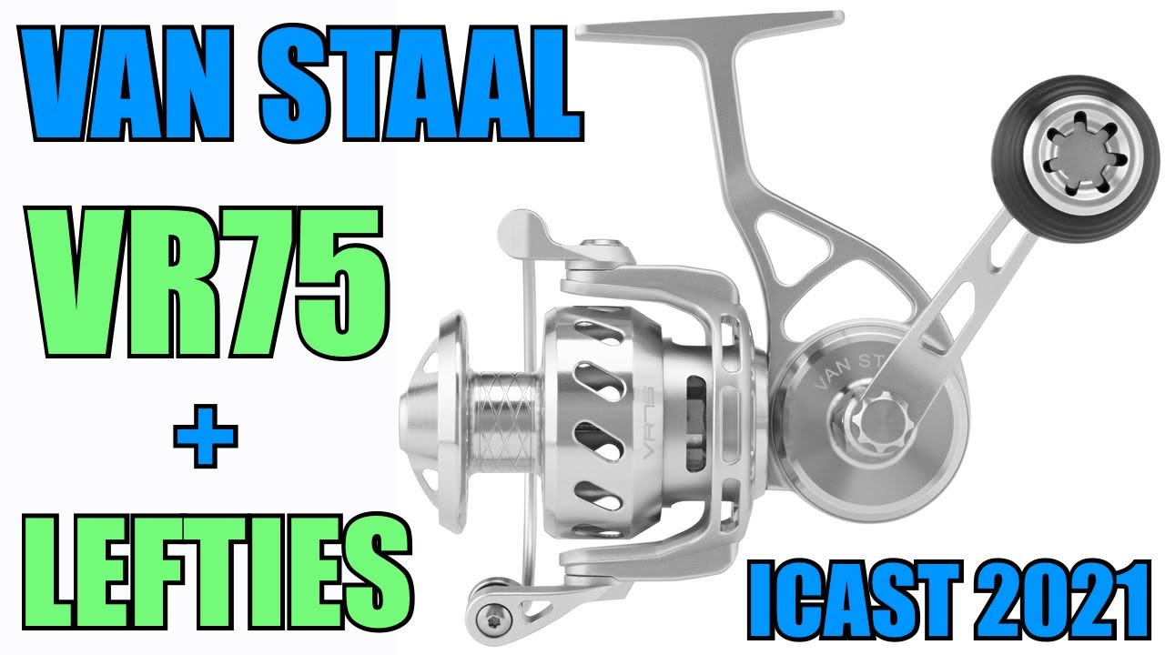 ICAST 2021: Van Staal VR75 and Lefty Spinning Reels | J&H Tackle - YouTube