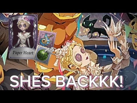 SHES BACKK! | Mechanic: Paper Heart Costume | Identity V | Identity V ...