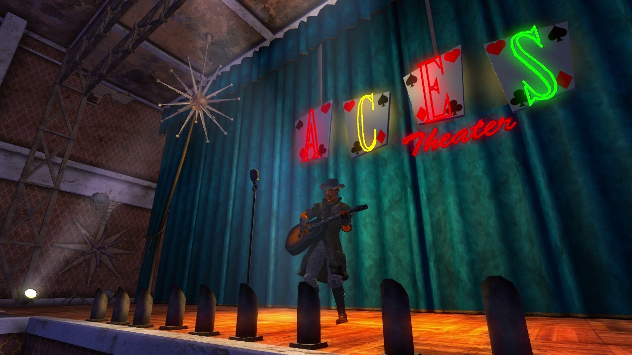 Fallout New Vegas - The Lonesome Drifter Performance (Home on the ...