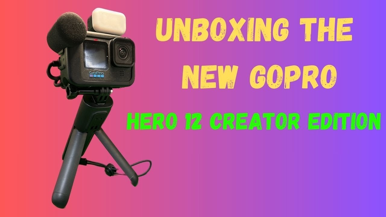GoPro Hero 12 Black Creator Edition Unboxing - YouTube