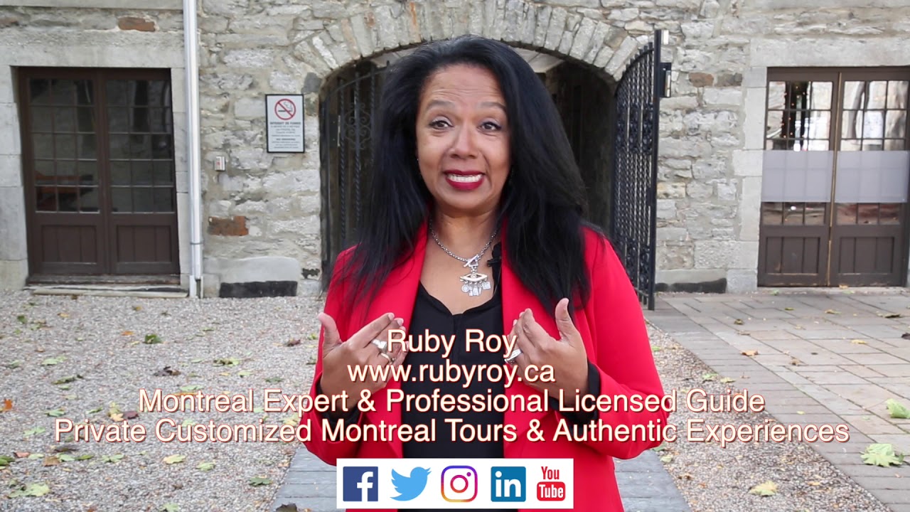 Ruby Roy Old Montreal Walking Tours & Experiences by an Expert Licensed Local Guide www.rubyroy ...