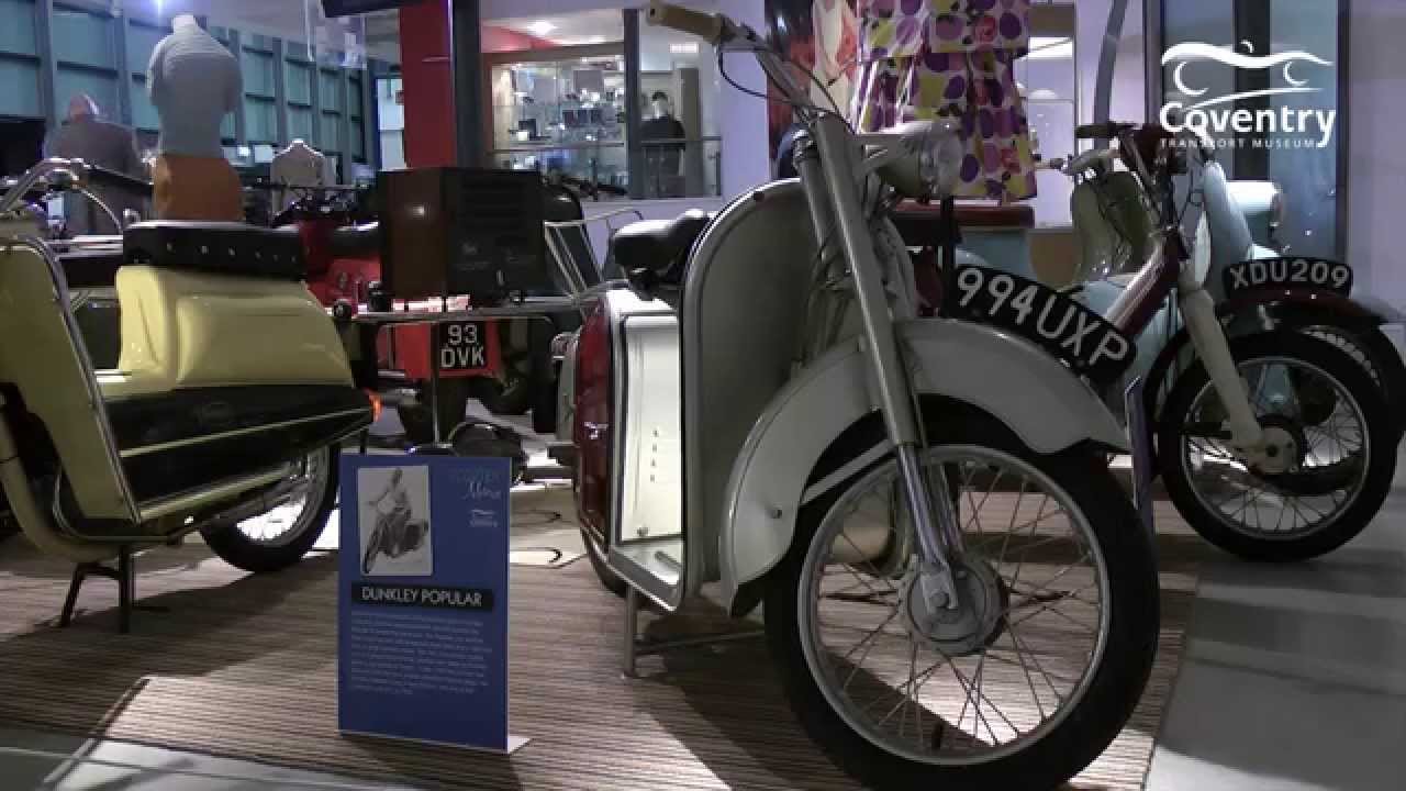 ScooterMania exhibition at Coventry Transport Museum - YouTube