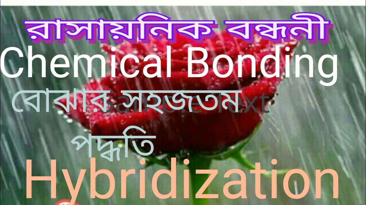 Chemistry class 11 || Chemical bonding || Hybridization, Shapes of ...