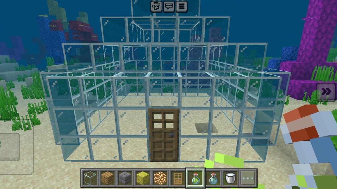How to Build an Underwater House in Minecraft. - YouTube