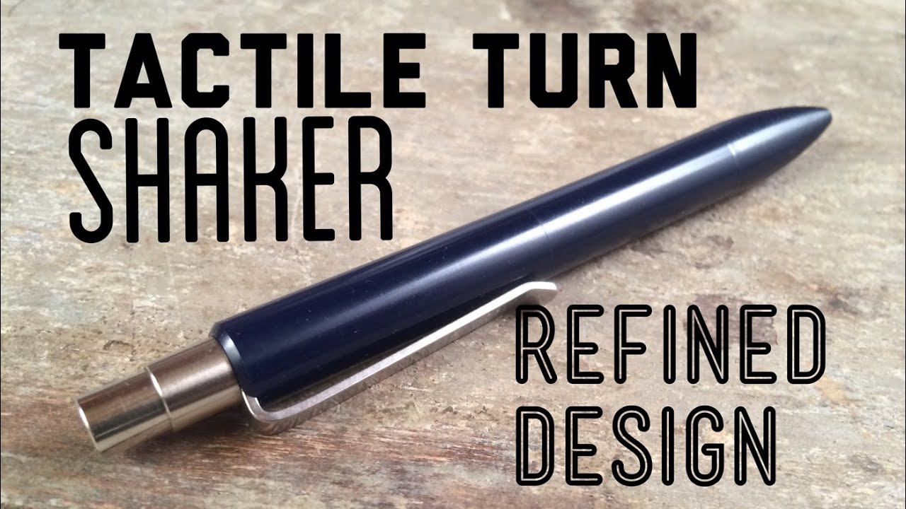 Review: Tactile Turn Shaker Retractable Clicky Pen "Don't Overlook This ...