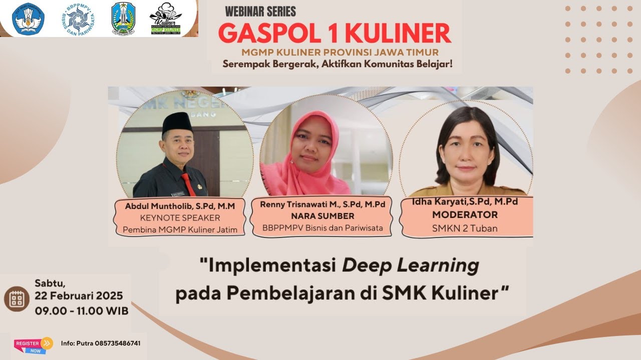 GASPOL KULINER 1 Implementasi Deep Learning pada Pembelajaran di SMK ...