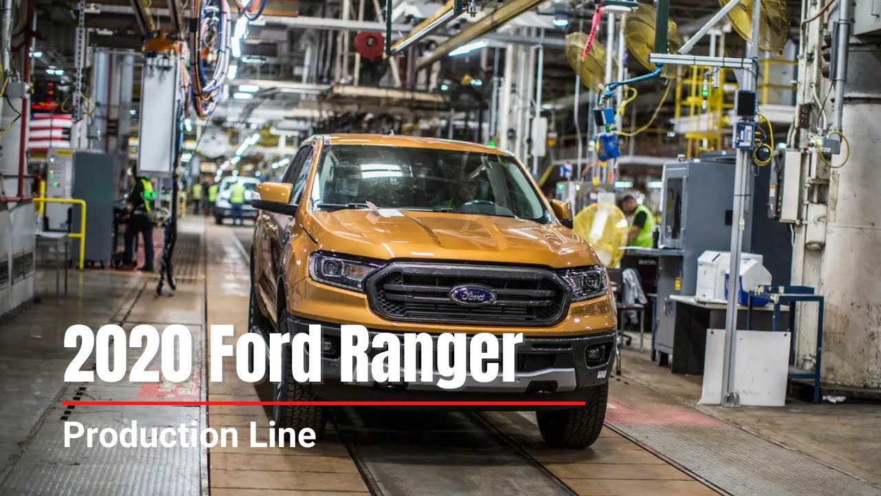 2020 Ford Ranger Production Line - Ford Factory in American - YouTube