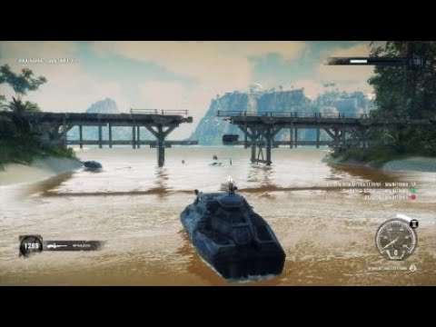 Just Cause 4 - The Boat battle poursuivre - YouTube
