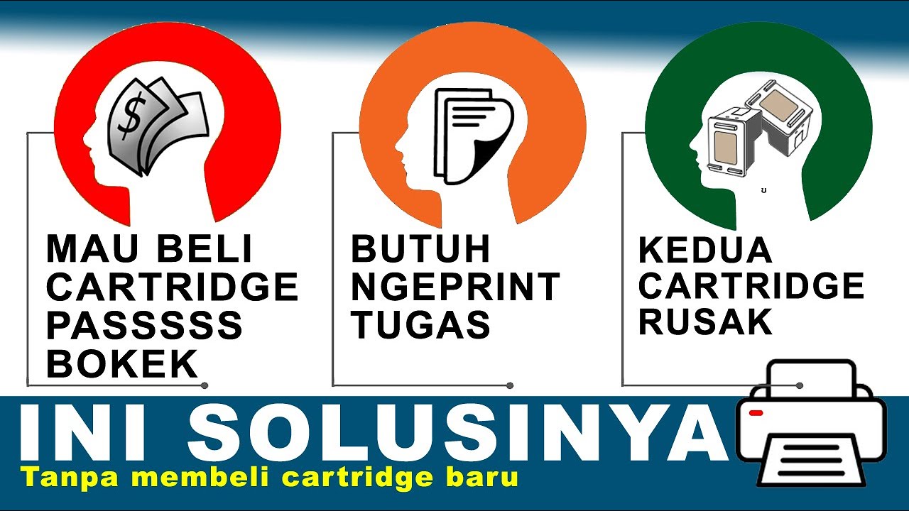 Solusi Kedua Cartridge Printer Canon IP2770 Rusak Tapi Masih Bisa Print ...