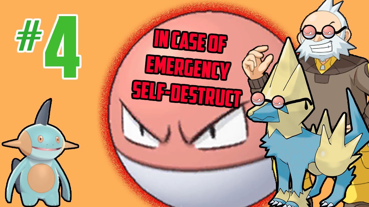 Nuzlocke | VOLTORB KNOWS SELF DESTRUCT?! | Pokemon Emerald Part 4 - YouTube