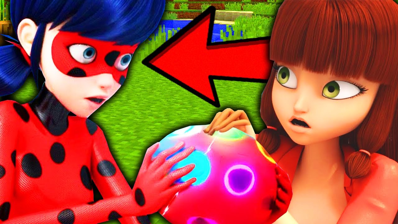 CREEPY LADYBUG LOVES CAT NOIR in Minecraft in MONSTER SCHOOL NOOB vs ...