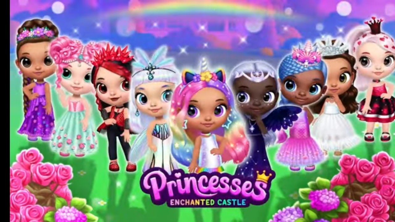Princesses Enchanted Castle Gameplay. - YouTube