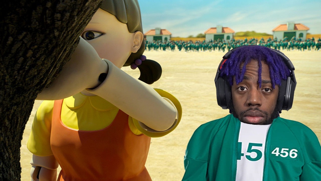 Tonqua tries to beat the squid game - YouTube