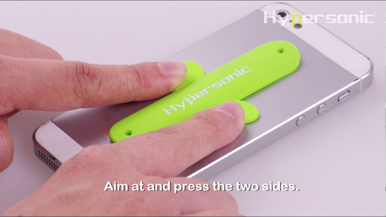 One Touch Bounce Phone Holder Hypersonic HPA561 - YouTube