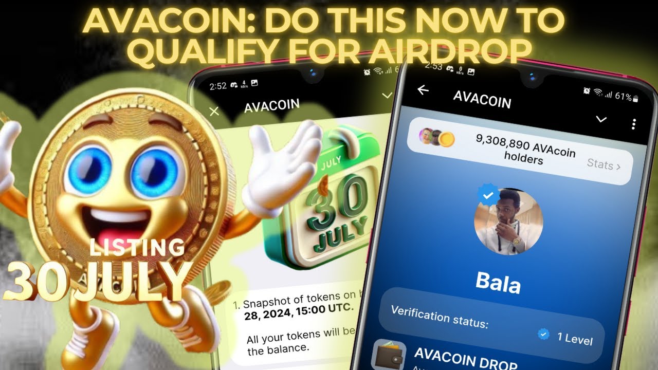 Don't Miss Out on AVACOIN Airdrop - Act Now - YouTube