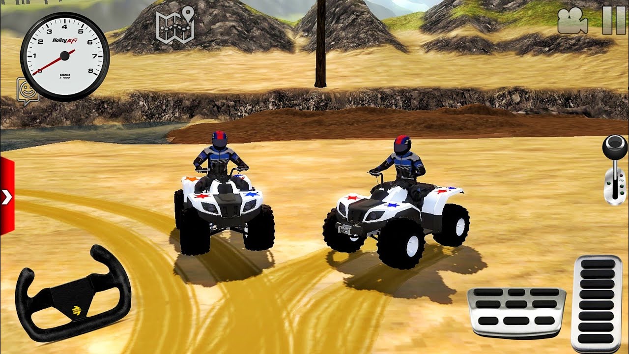 Quads ATV Motorbikes Desert Best Racing Freestyle Gameplay On Android ...