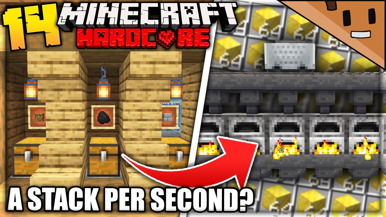 The FASTEST Super Smelter in Minecraft Hardcore! (#14) - YouTube