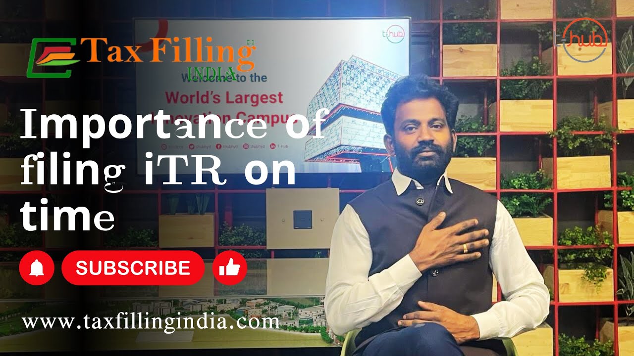 Importance of ITR filing on time | Taxfillingindia #ITR #ITreturns # ...