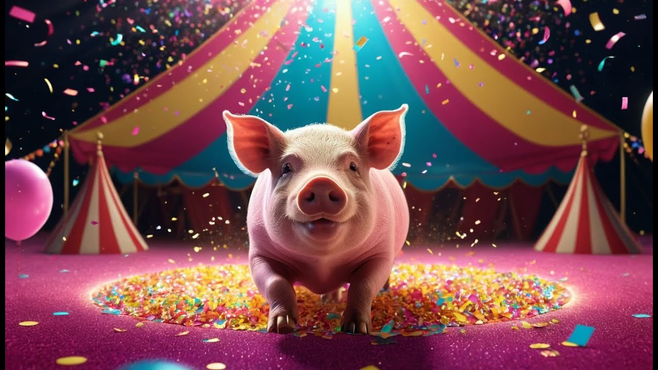 This Little Piggy – Starlight Circus Land | Fun Piggy Song for Kids ...