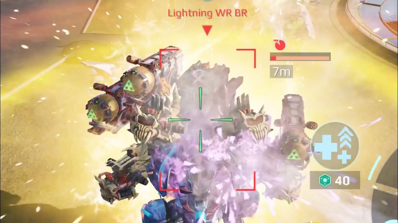 Running into a big WR YTer, I think? Feat. Sonic Leech — War Robots ...