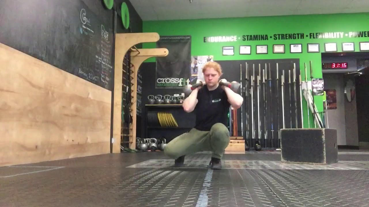 Front Rack KB Duck Walk - YouTube