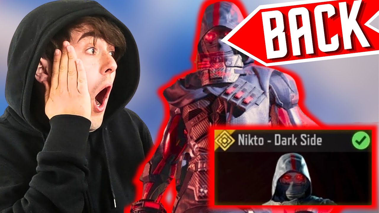 *NEW* $300 LEGENDARY NIKTO DARK SIDE LUCKY DRAW IS BACK IN COD MOBILE ...
