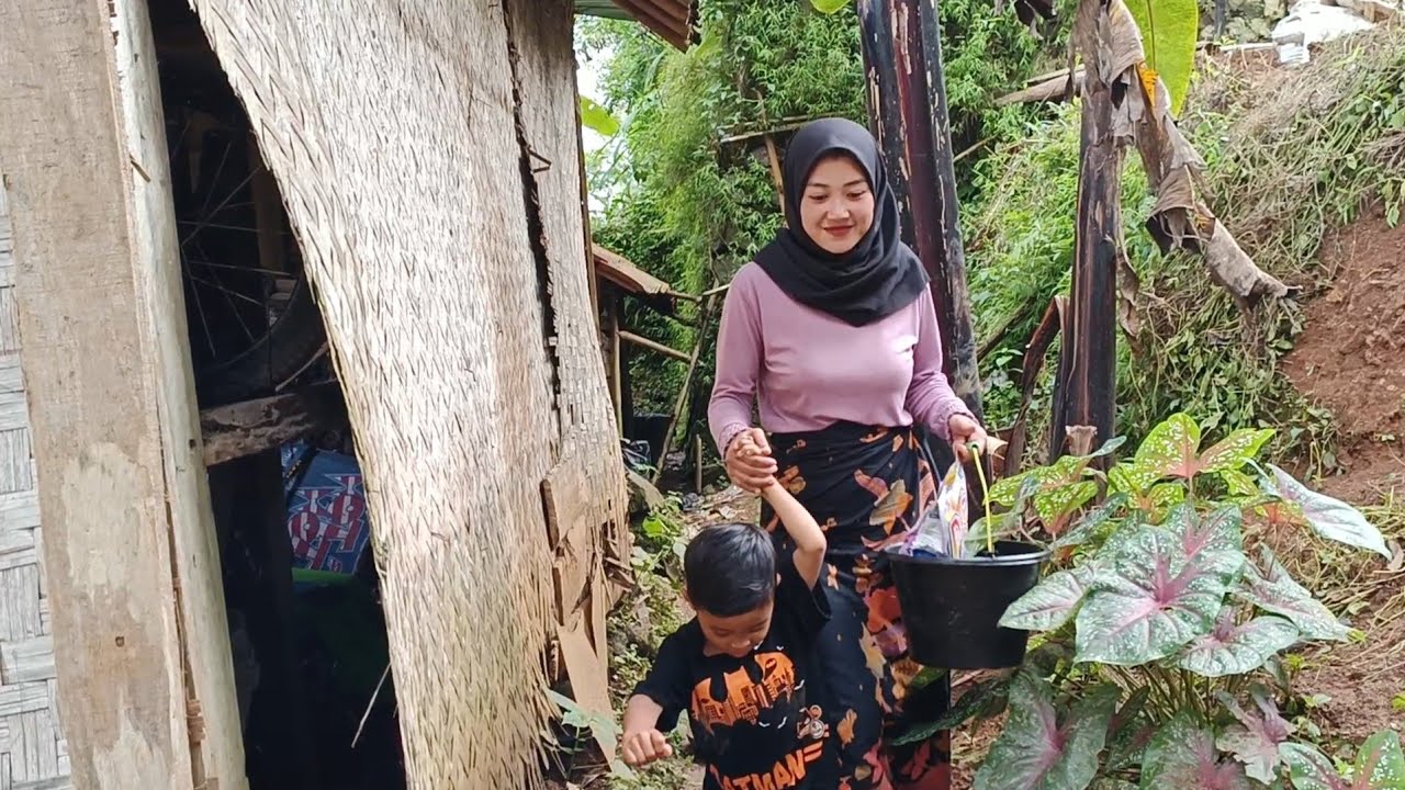 SEDIH BANGET !! BERLINANG AIR MATA DENGAR CERITA PAHIT KEHIDUPAN NENG ENCI JANDA CANTIK ANAK DUA ...