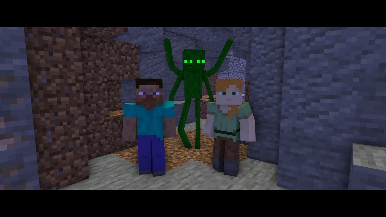 The Emerald Enderman | Minecraft Cartoon - YouTube