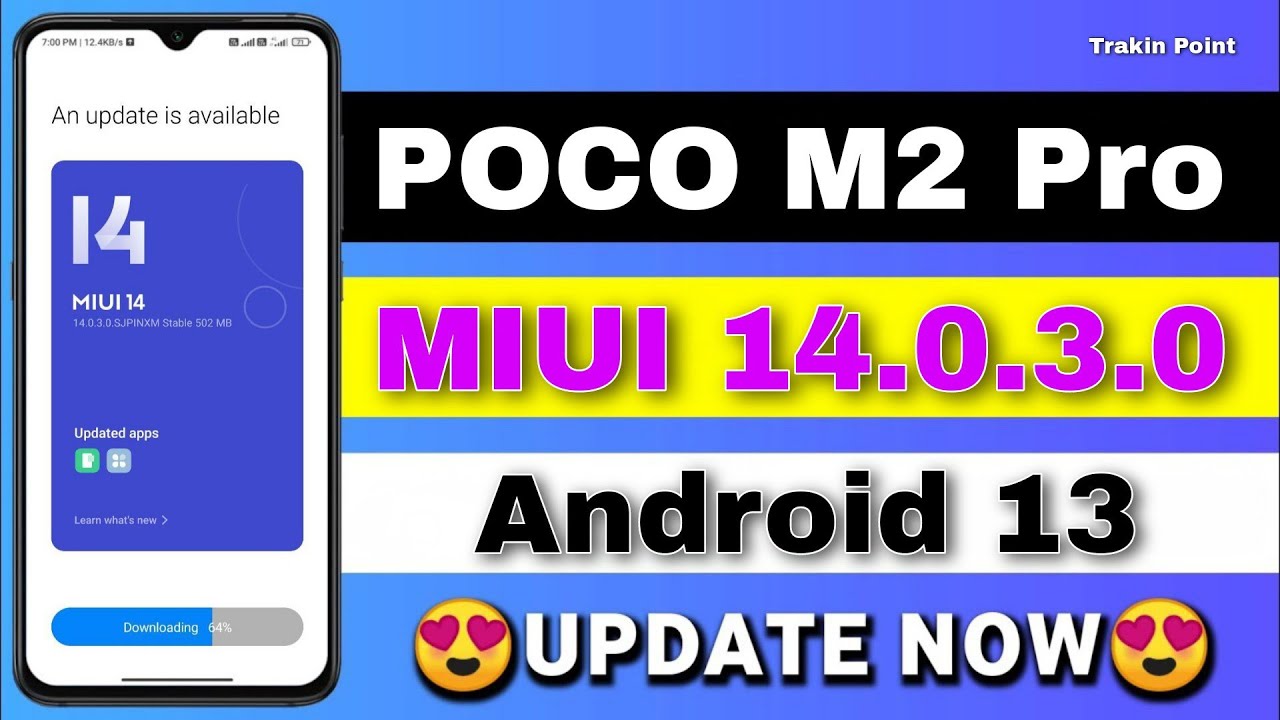 Poco M2 Pro New MIUI 14.0.3.0 Android 13 Update Full Features Review ...