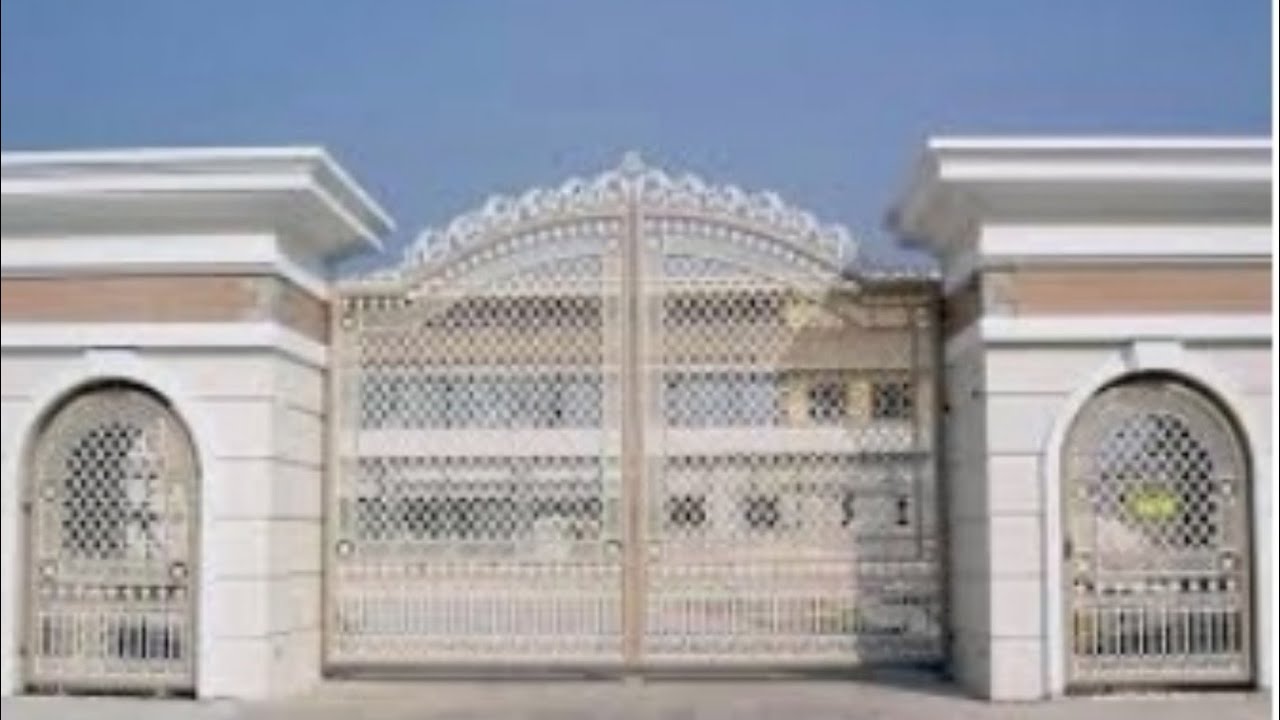 15 BEAUTIFUL FRONT GATE DESIGNS (सुंदर गेट डिजाइन) - YouTube